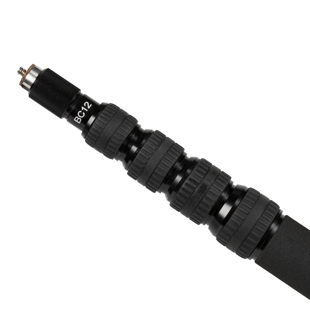 5-Section Telescoping Carbon Fiber Microphone Boom Pole 11' (E-Image ...