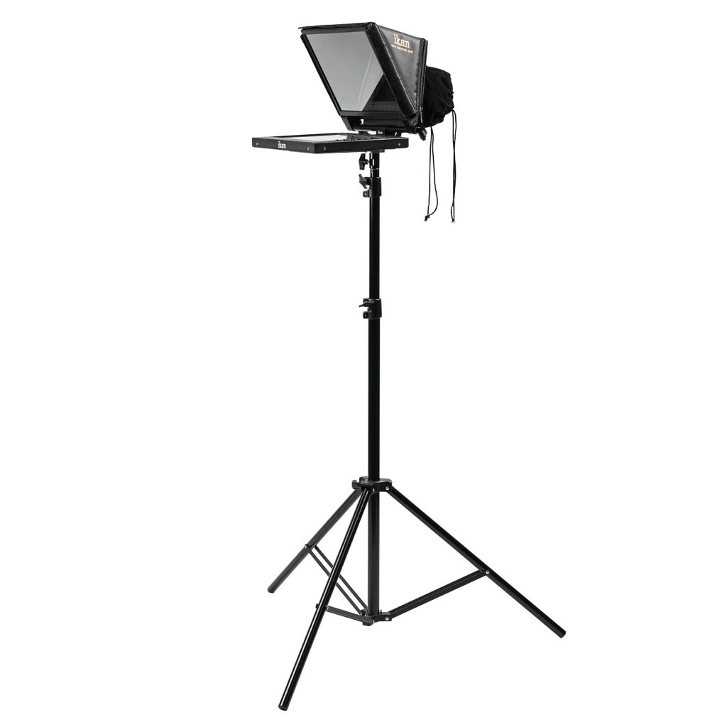 12" Portable Teleprompter for Light Stand - Ikan