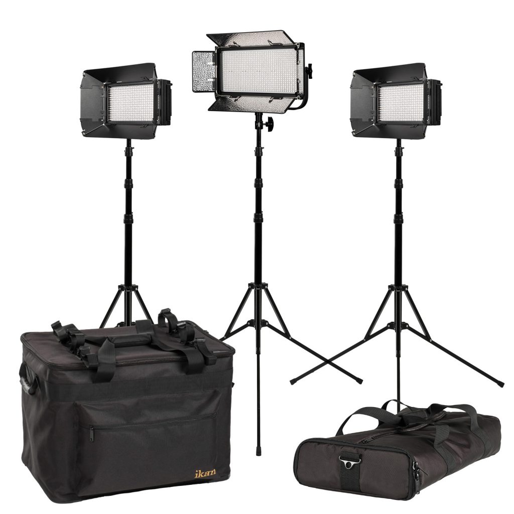 Mylo Small Bi-Color 3-Point LED Light Kit with 1 x MB8 + 2 x MB4 ...