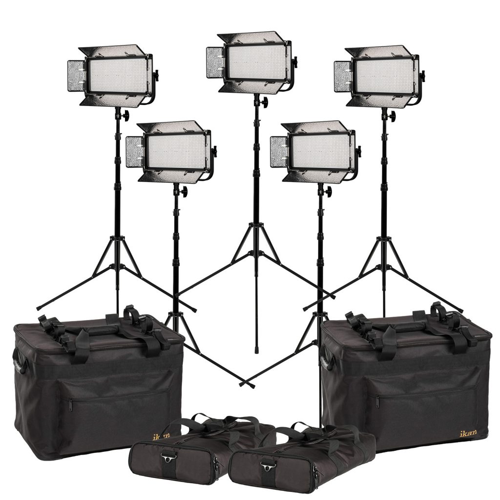 Lyra 1 x 1 Bi-Color (3200K-5600K) 2-Point Soft Panel LED Light Kit w ...