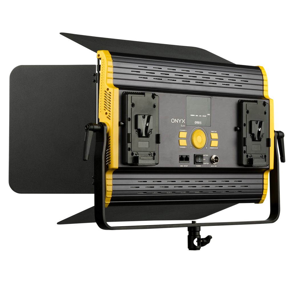 Onyx 1 x 2 Bi-Color 3200K-5600K Aluminum LED Light with V-Mount Battery ...