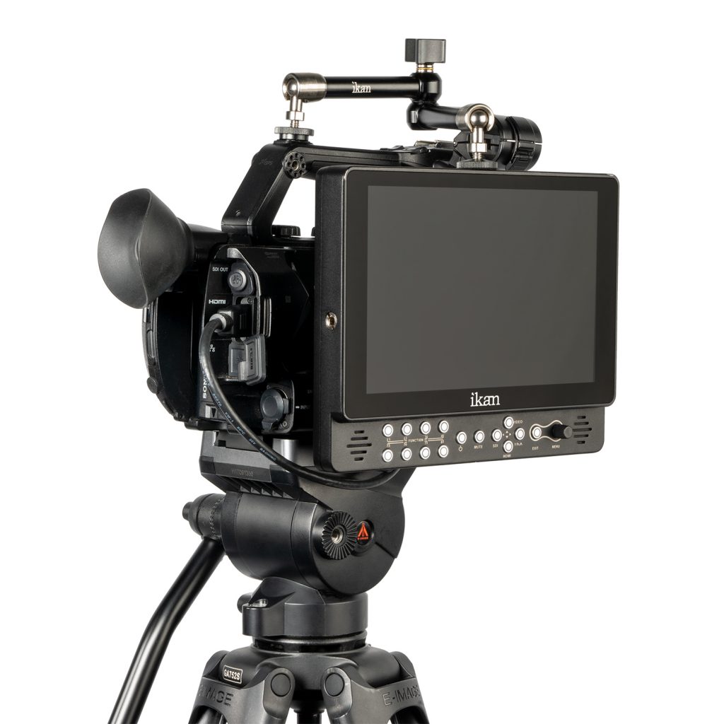 9" HDMI/3G-SDI 1920 x 1200 On-Camera Tally Field Monitor w/ Scopes and ...