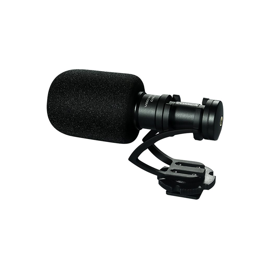 Mini On-Camera Directional Shotgun Mic (Black) (CoMica) - Ikan