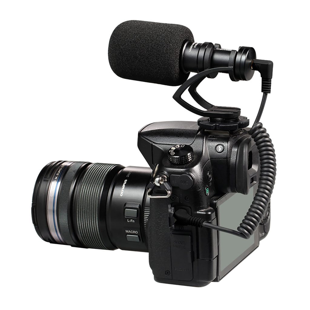 Mini On-Camera Directional Shotgun Mic (Black) (CoMica) - Ikan