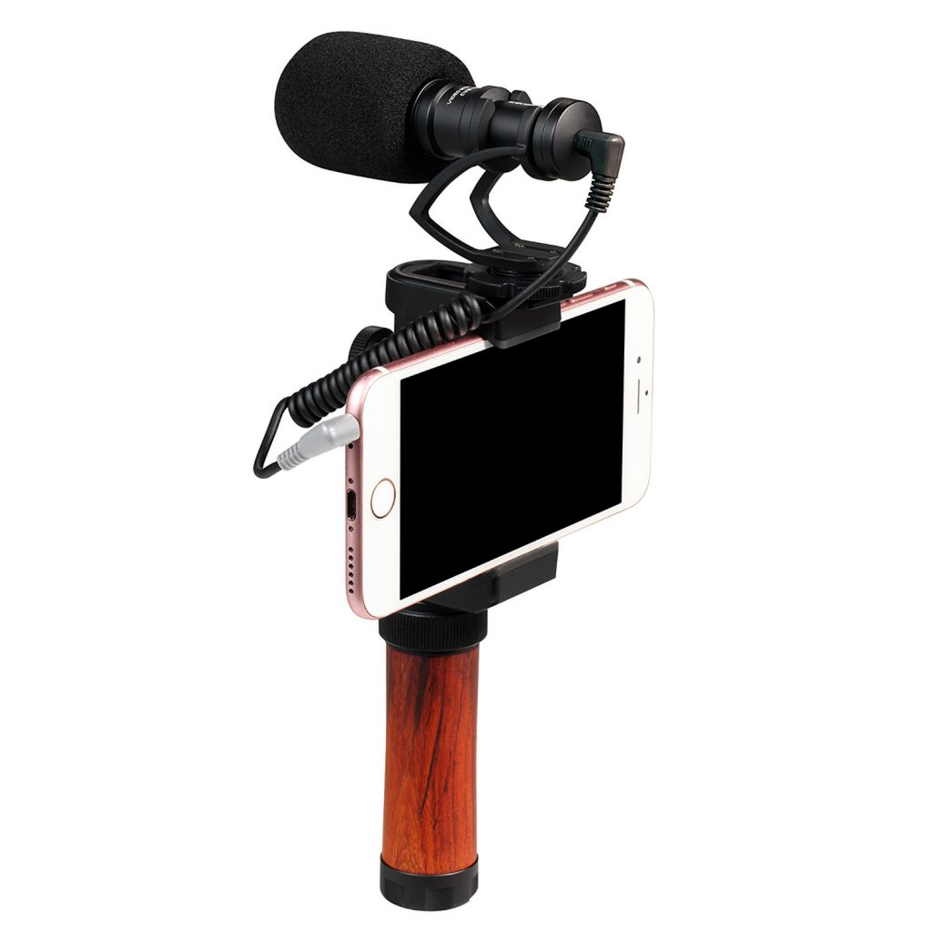 Mini On-Camera Directional Shotgun Mic (Black) (CoMica) - Ikan