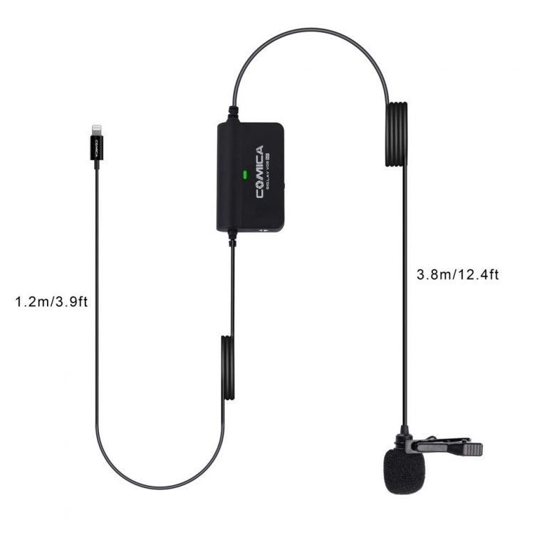 Multi-Functional Lavalier Mic w/Lightning Interface (CoMica) - Ikan
