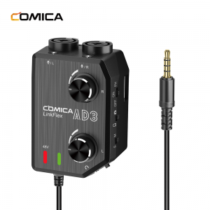Dual-Channel Audio Mixer for Camera and Smartphone (CoMica) - Ikan