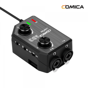 Dual-Channel Audio Mixer for Camera and Smartphone (CoMica) - Ikan