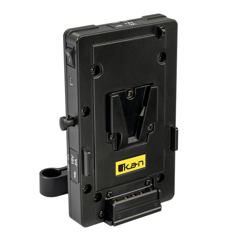 STRATUS V-Mount Battery Plate w/ 15mm Rod Mount for the BMPCC6K, 6K Pro ...