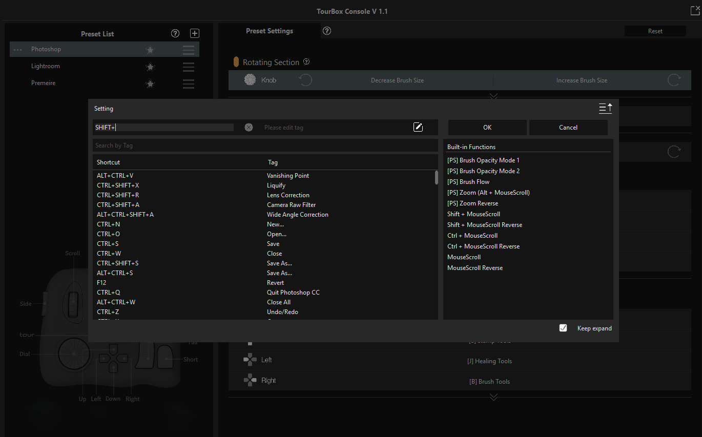 TourBox Photo and Video Editing Controller (TourBox Tech) - Ikan