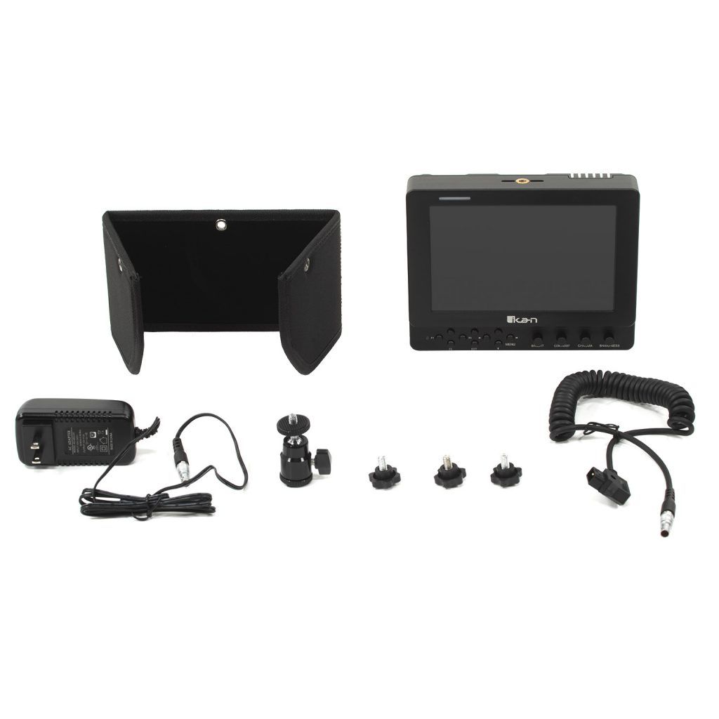 7" 4K HDMI/3G-SDI On-Camera Tally Field Monitor (V2) - Ikan
