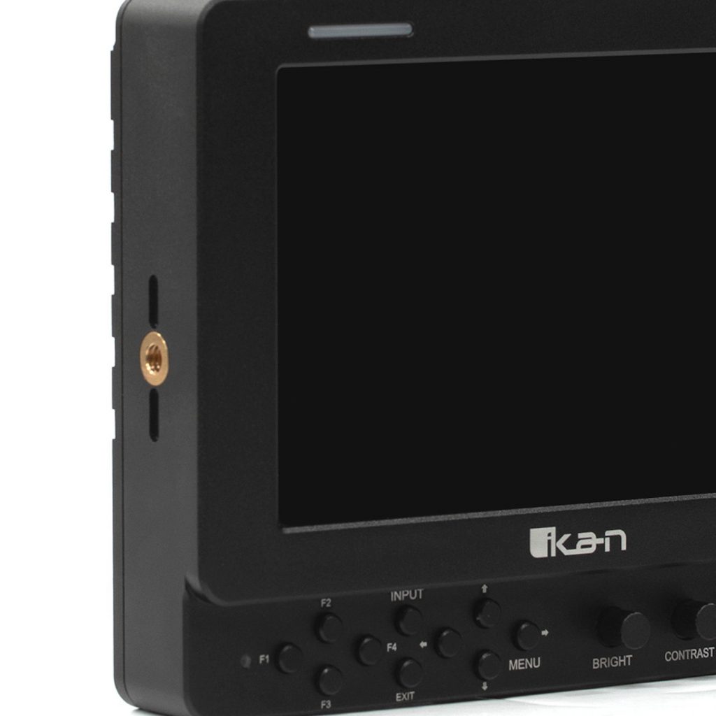 7" 4K HDMI/3G-SDI On-Camera Tally Field Monitor Deluxe Kit (V2) - Ikan