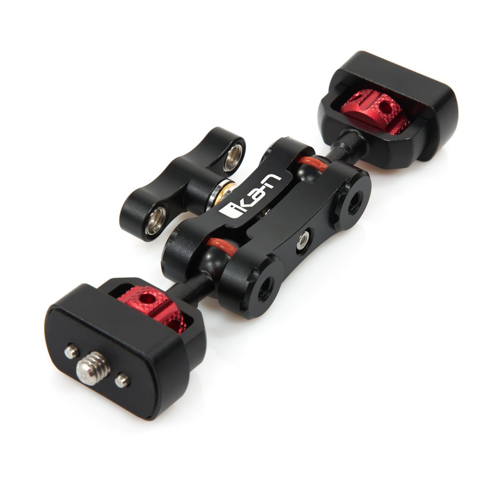 STRATUS Double Ballhead Magic Arm (1/4"-20 to 1/4"-20) with ARRI ...