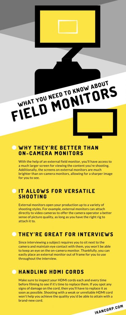 Field Monitor Fundamentals: What Today's Shooters Must Know