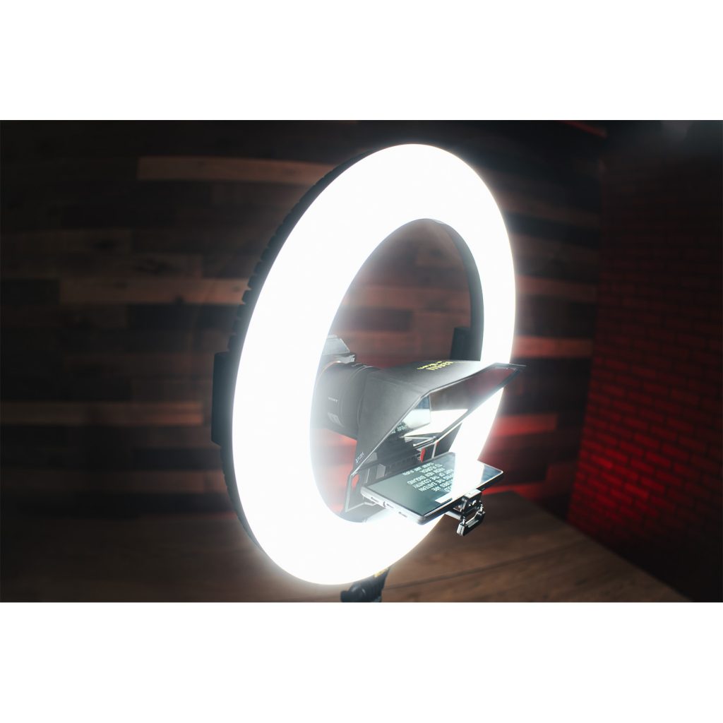 HomeStream™ Smartphone Teleprompter for DSLR & Mirrorless Cameras w/ 18 ...