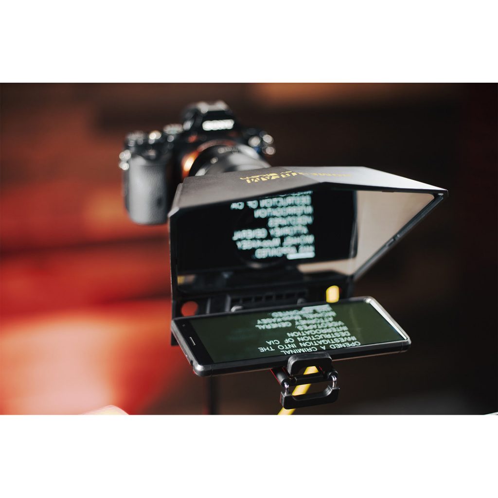 HomeStream™ Smartphone Teleprompter for DSLR, Mirrorless Cameras ...