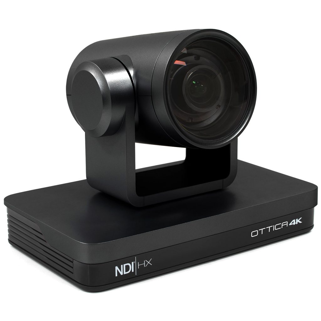 OTTICA™ 4K NDI®|HX PTZ Video Camera 12x Optical Zoom POE 4K/60fps - Ikan