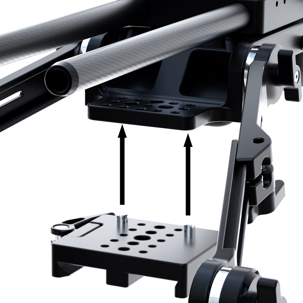 ARRI Standard Dovetail Mount for STRATUS Shoulder Rig System - Ikan
