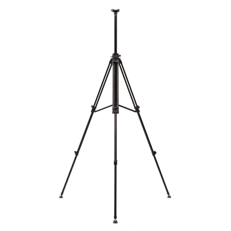 Aluminum Tripod, Dolly, Geared Center Column, & Quick Release Plate for ...