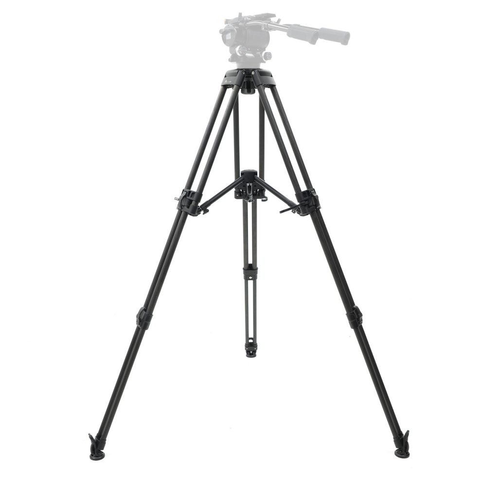 2-Stage Flip Lock Carbon Fiber MOTUS Tripod 100mm Bowl 220.5 lbs ...