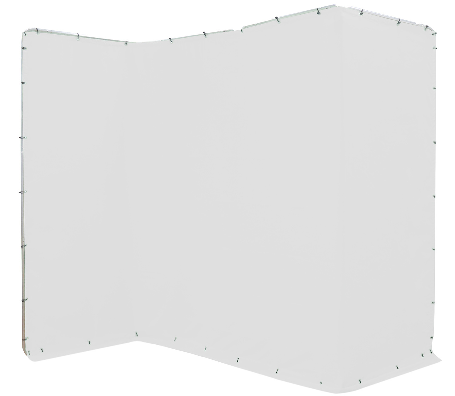 13.1' Portable Panoramic Backdrop Screen (White) - Ikan