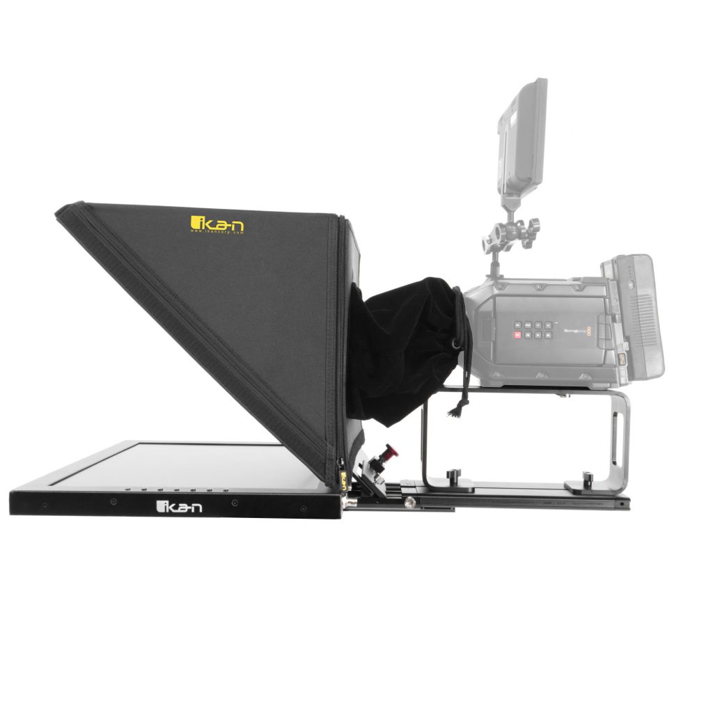 Professional 19 in. High Bright Beam Splitter Teleprompter - Ikan