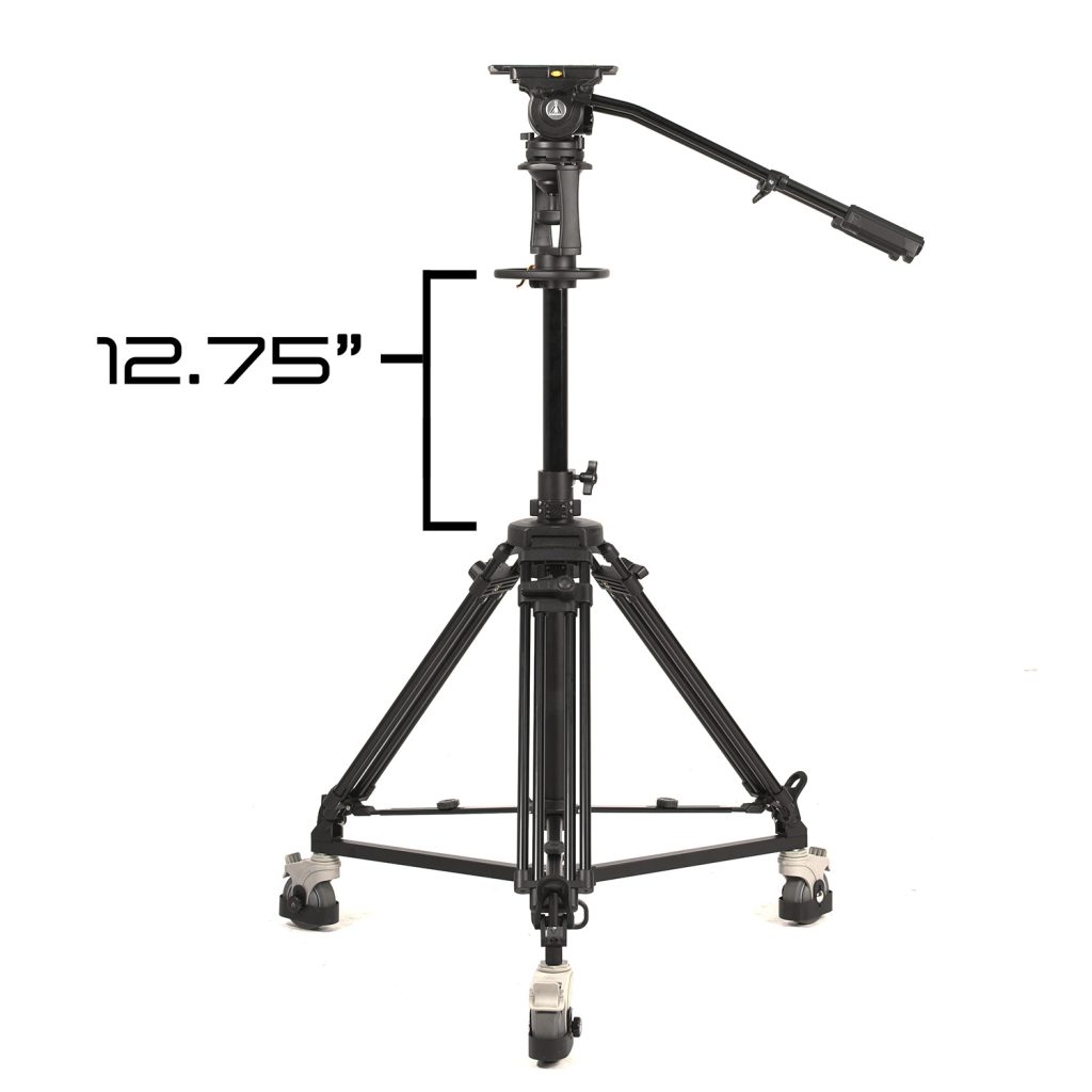 15" Teleprompter w/ Tally, Pedestal, & Dolly Turnkey w/ Widescreen ...