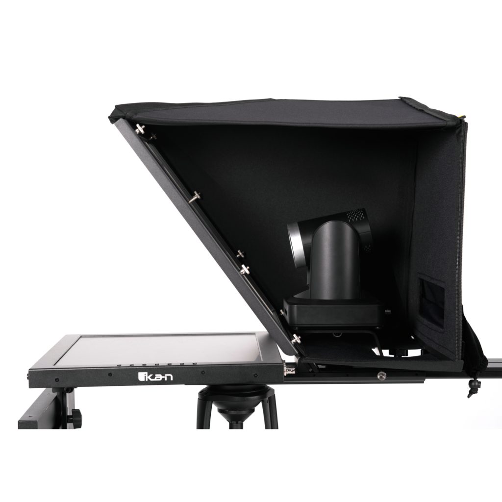 Professional 19″ SDI High-Bright PTZ-Compatible Teleprompter w/ OTTICA ...
