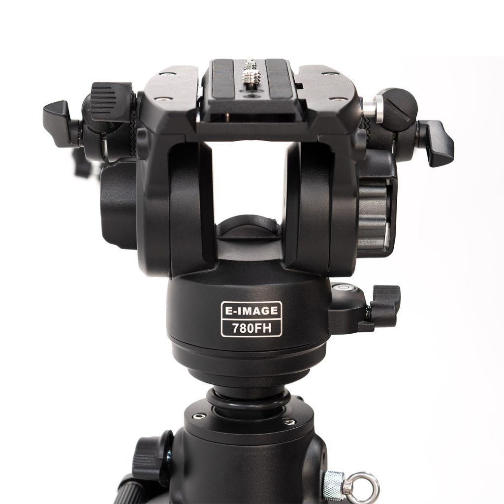 Geared Aluminum Pedestal w/ Fluid Head, 22 lbs Max Payload, Fixed ...