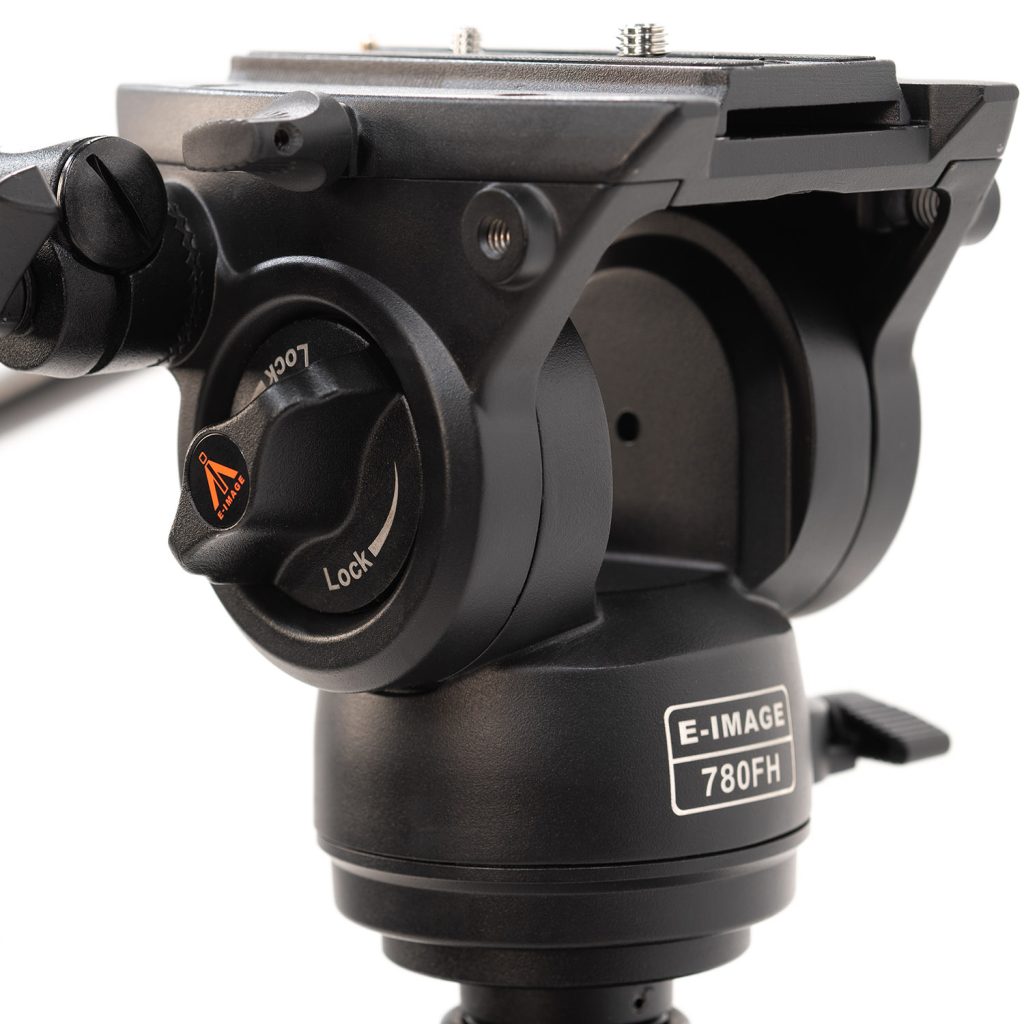 Geared Aluminum Pedestal w/ Fluid Head, 22 lbs Max Payload, Fixed ...