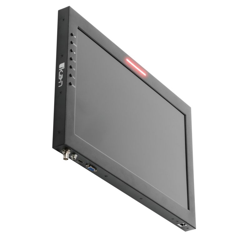 19" High Bright Teleprompter LED Widescreen Monitor 3G-SDI w/ Tally - Ikan
