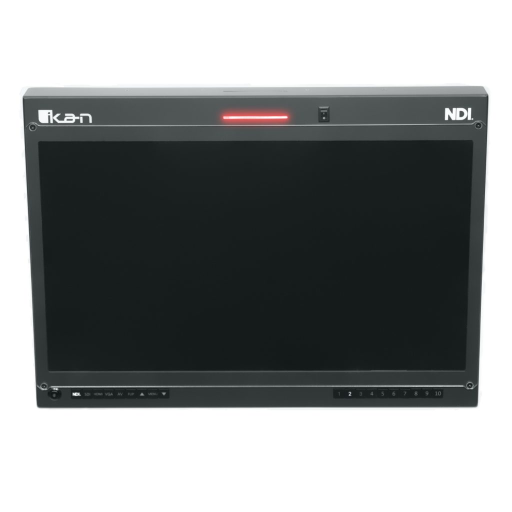 Aura™ 19” POE++ Rack Mount Monitor w/ Full NDI Encoding/Decoding & IP ...