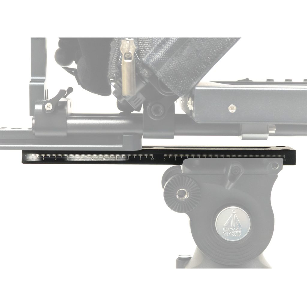 Long 501 Tripod Plate w/ 100mm Slide Range, for Tripod Heads - Ikan