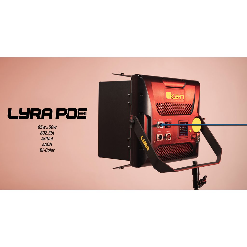 Lyra POE 1x1 Bi-Color Studio Panel Soft LED 5x Light w/ Netgear PoE++ ...