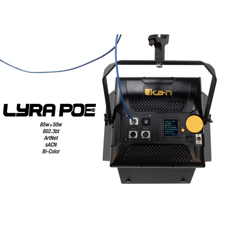 Lyra POE 1x1 Bi-Color Studio Panel Soft LED 5x Light w/ Netgear PoE++ ...