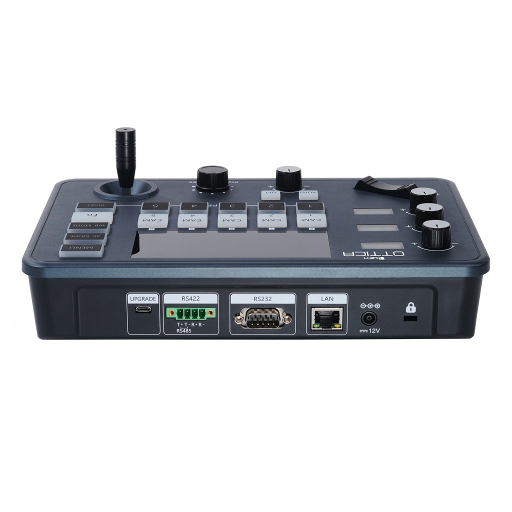 OTTICA IP PTZ Camera Controller, Supports IP VISCA, Serial Port VISCA ...