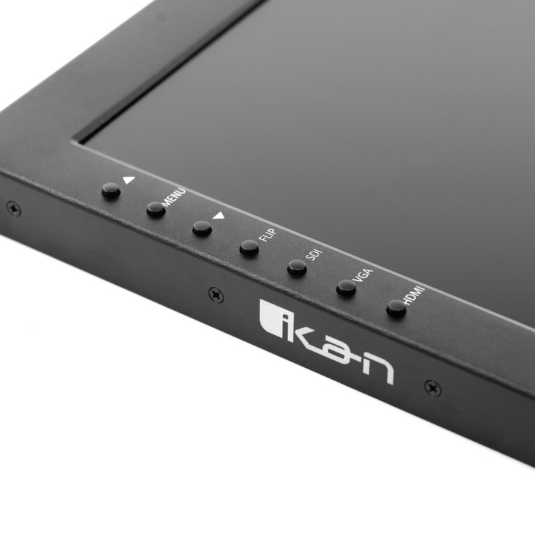 Professional 19 in. Widescreen High Bright Beam Splitter Teleprompter w/ Talent Monitor Kit ...