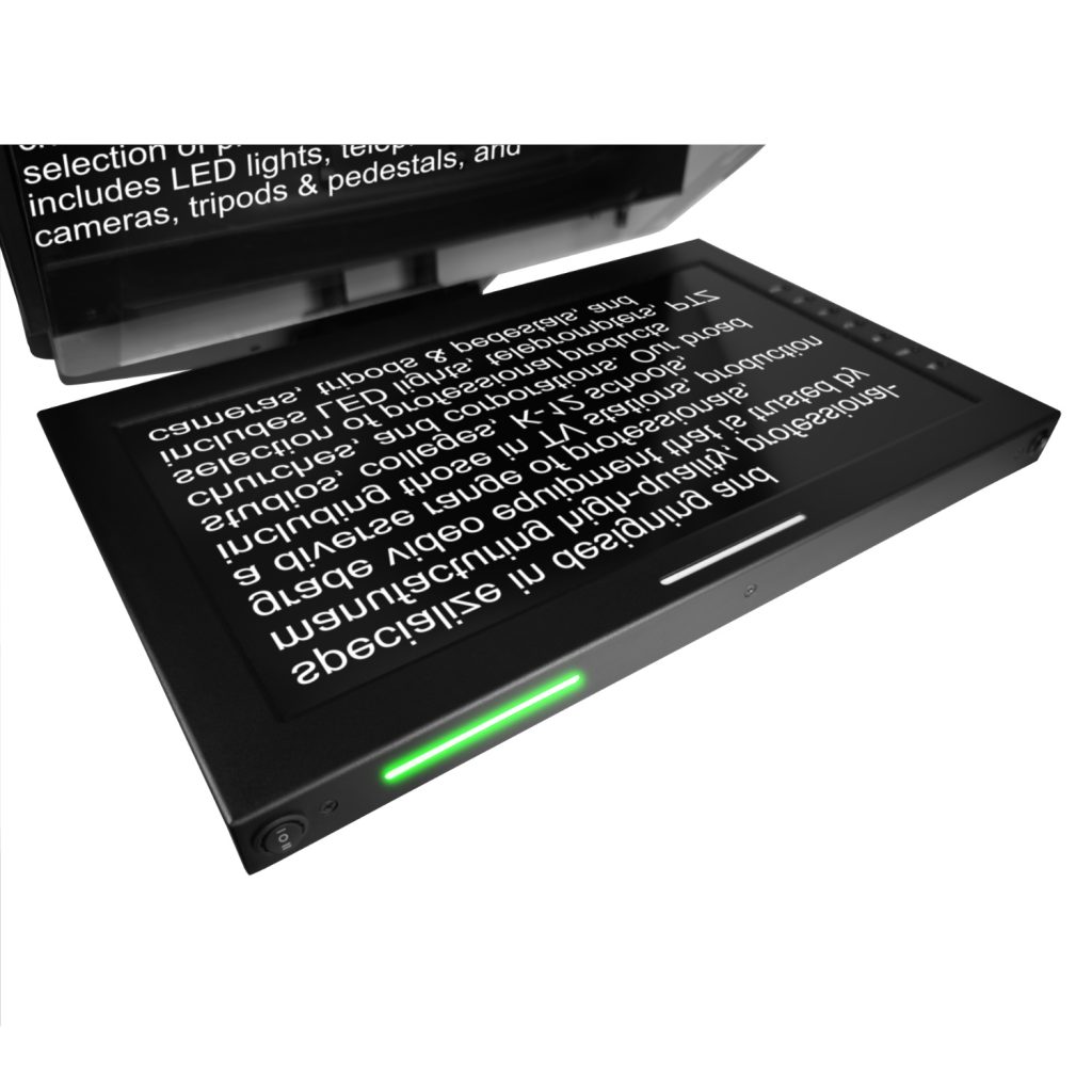 19" High Bright Teleprompter LED Widescreen Monitor 3G-SDI w/ Tally - Ikan