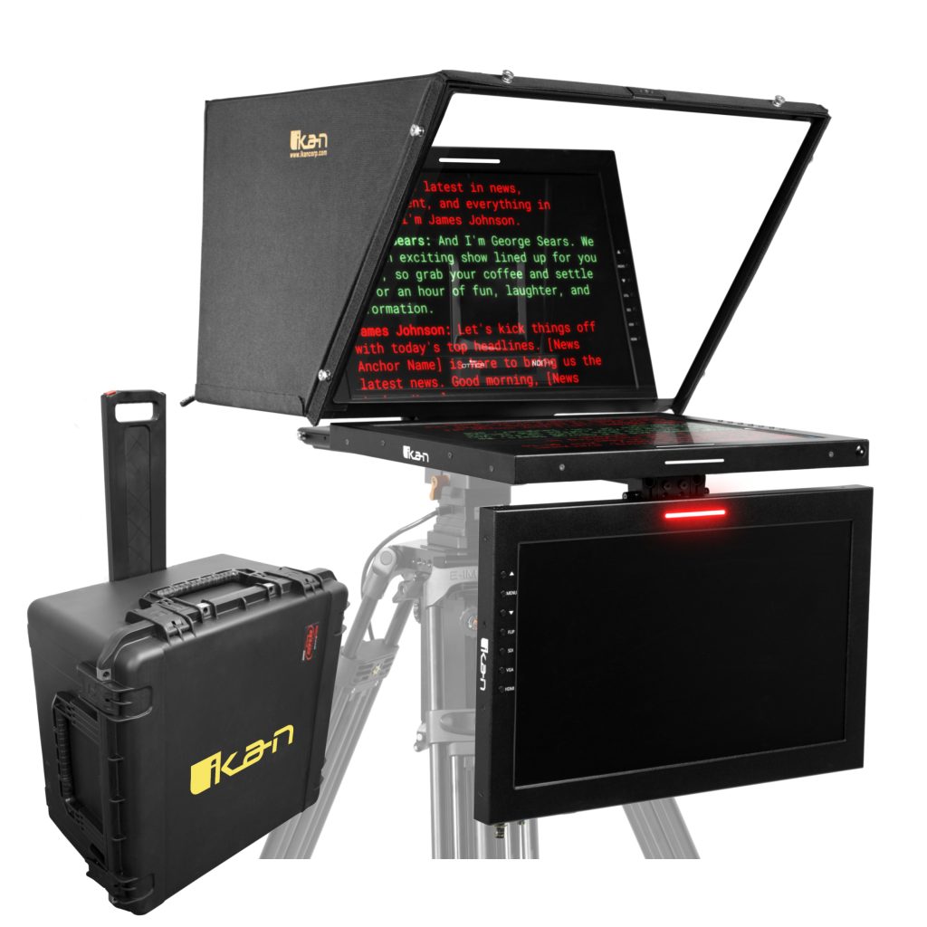 Teleprompters for Sale | Beam-Splitter & iPad Kits | Ikan