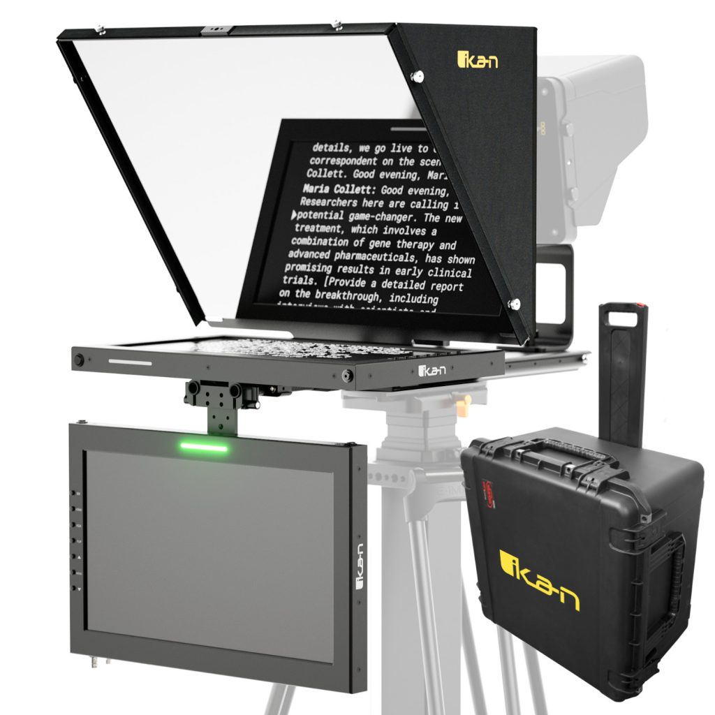 Teleprompters for Sale | Beam-Splitter & iPad Kits | Ikan
