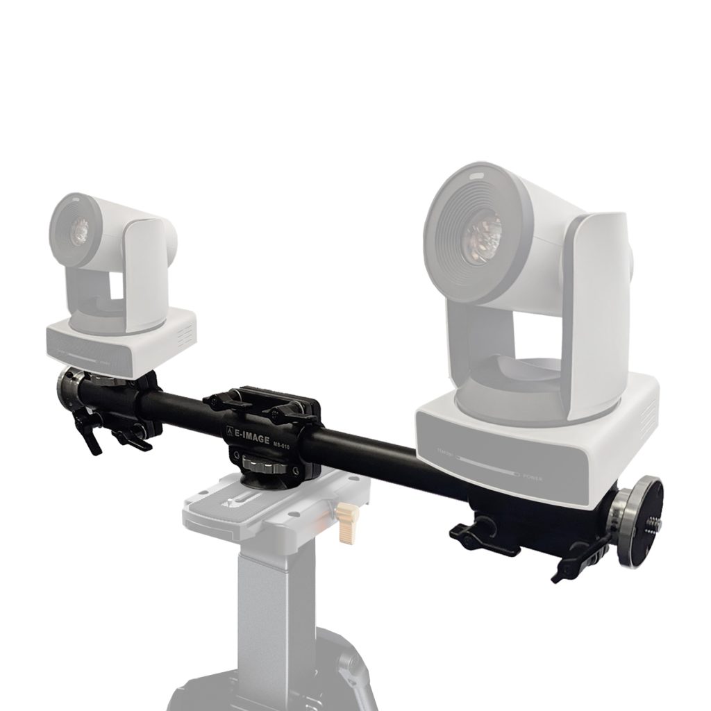 Dual PTZ Camera Aluminum Mounting Pole - Ikan