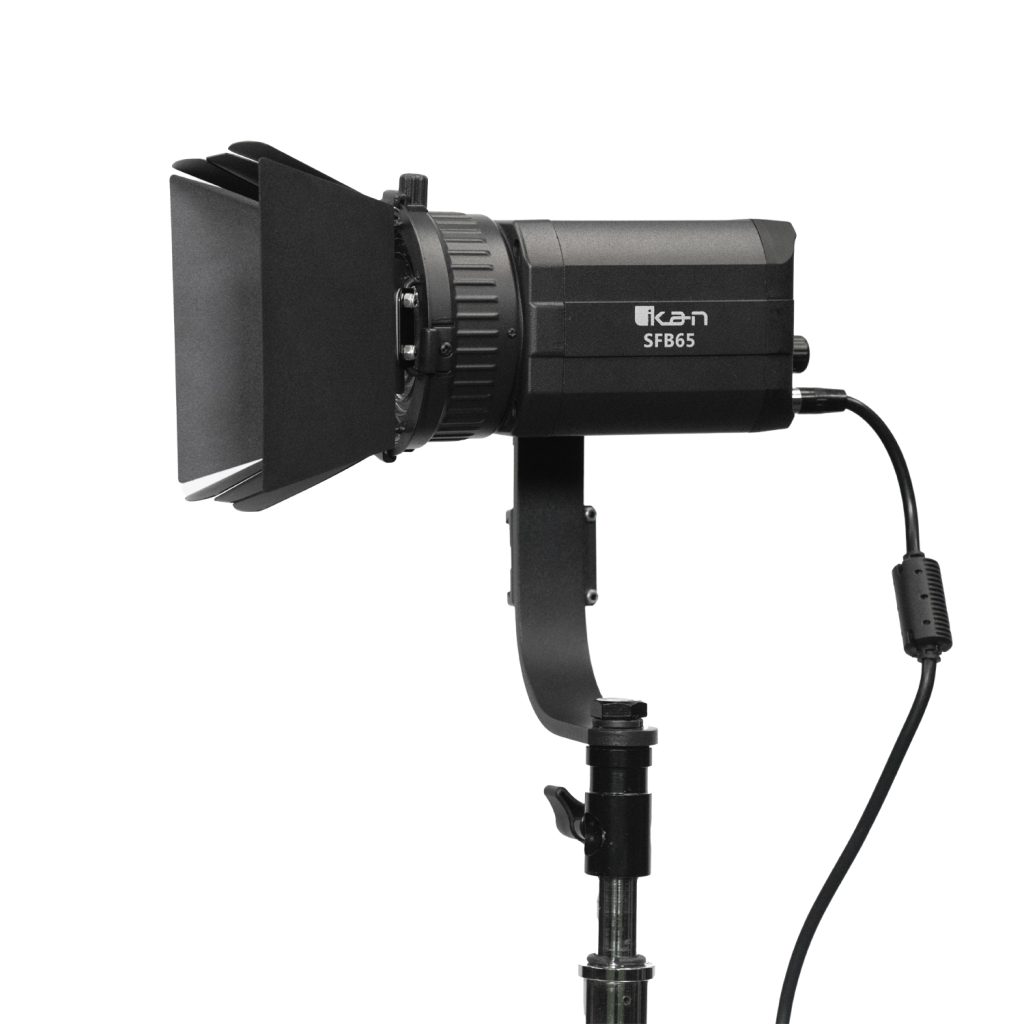 Stryder Bi-Color 2800K - 6500K 65 Watt LED Fresnel Light w/ DMX - Ikan