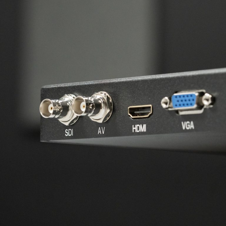 19" 4:3 PTZ Teleprompter w/ 16:9 Talent Monitor, Tripod & Dolly Turnkey ...